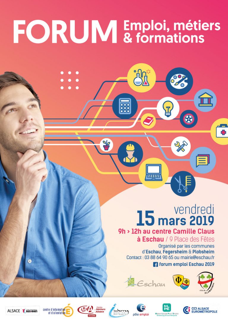 affiche-forum-emploi - LOGIC Intérim, Agence spécialisée dans le BTP